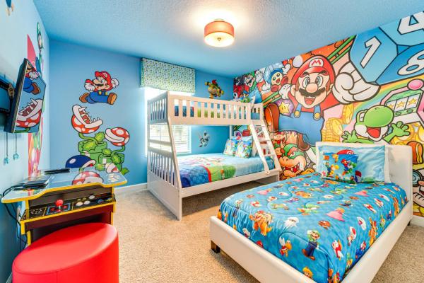Near Disney! Private Pool + Mario Kids' Room - Davenport, FL