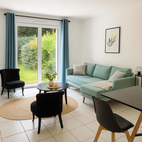 T3 Cosy Avec Jardin Et Parking, Calme Et Nature - Chalonnes-sur-Loire