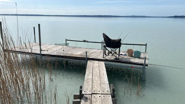 Retro Lakefront House With A Dock - Balatonkenese