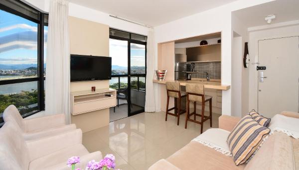 Flat Com Vista Para A Ponte Hercílio Luz - Cen005 - Florianópolis