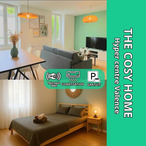 The Cosy Home Centre Ville Parking Clim - Gare de Valence TGV