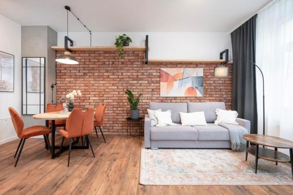 Urban Nest Rustic & Golden Superior Apartment By Bookinghost - Katowice