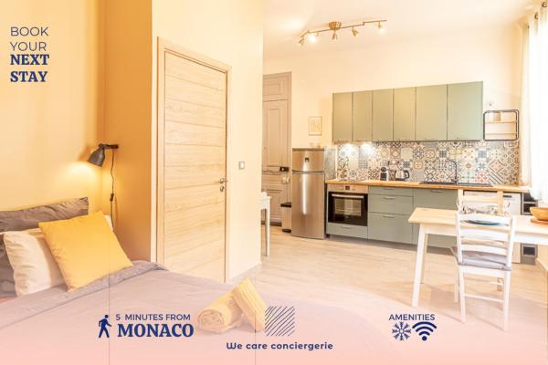 Cosy One Room Apartment Near Monaco - Beausoleil