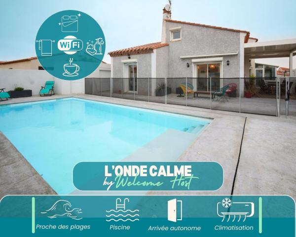 L'onde Calme, Charmante Villa Avec Piscine - Leucate