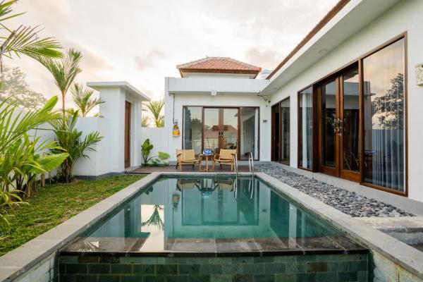 Canang Sari Villa - Modern 2br Private Pool For Families & Groups In Ubud - Bangli
