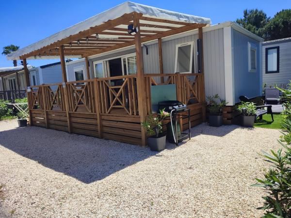 Argeles Sur Mer Au Camping Del Mar - Mobil Home 6p Cosy En 3ch - Alénya