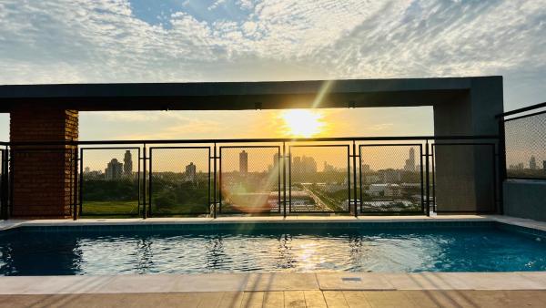 Apartamento En Edificio Nuevo Con Wifi Y Piscina - 아순시온