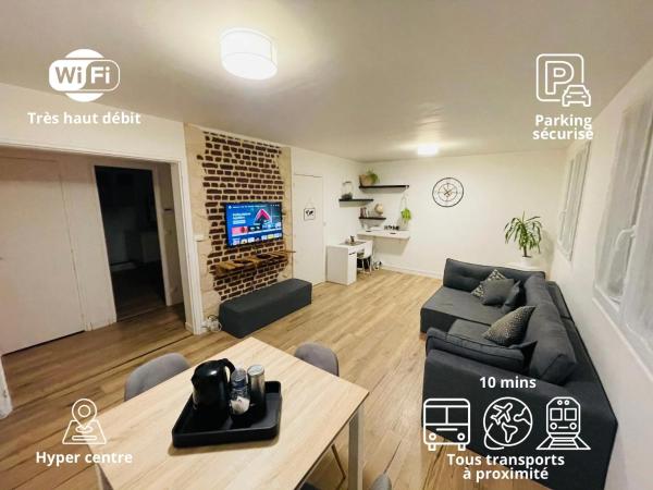 Grand T2 Au Rdc Hyper Centre Navette Et Sauna En Option - Oise