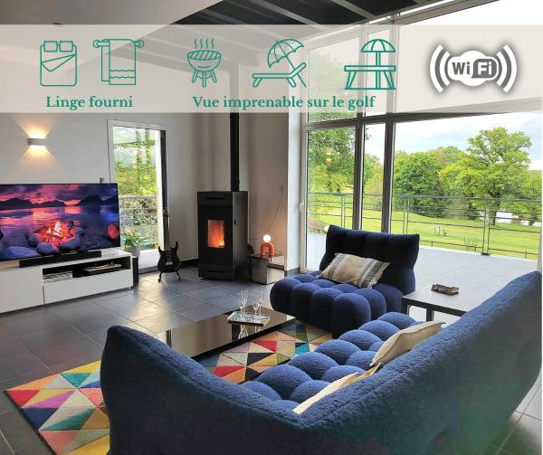 Villa Albatros, Vue Golf Imprenable, Wifi, Confort - Aizenay