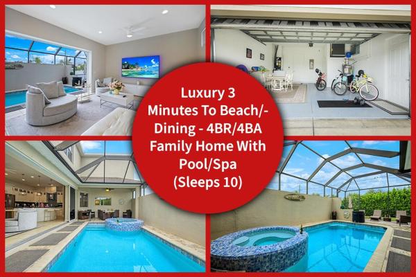 Vacation Home With Pool. 4 Bedrooms. Sleeps 10 - Bonita Springs, FL
