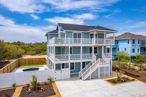 Newly Built Luxury Home Near Beach With Pool And Spa - Corolla, NC