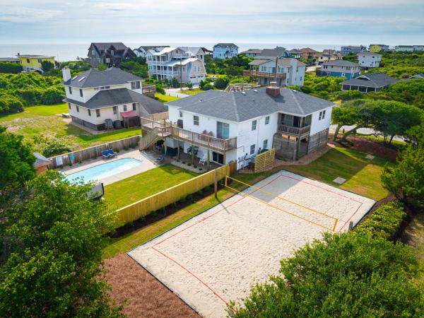 Ocean Views Pool Spa Volleyball Court Game Room - Duck, NC
