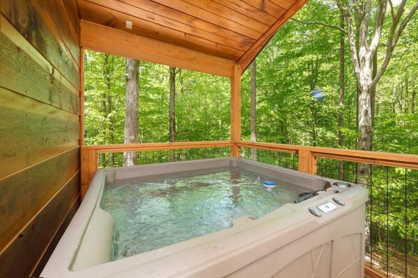 Romantic 1br Cabin, Hot Tub, Easy Access & Wi-fi - Dandridge, TN