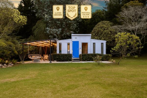 Luxury Cabin W Lake, Hottub, Cinema, Fire Pit, Bbq - La Ceja