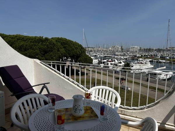 Appartement Port Camargue - 4 Pers, Clim, Parking - Fr-1-250-312 - Plage Sud - Le Grau-du-Roi