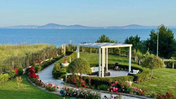 Апартамент Панорама, двустаен, малък, първа линия, гледка море, Diamond Beach, Сарафово - Burgas