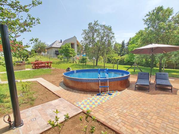 Holiday House Woody With Private Pool - Biró Tours Nr 88 - Vonyarcvashegy
