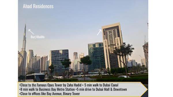 Ahad Residences Skyline Studio In Business Bay - Dubaï