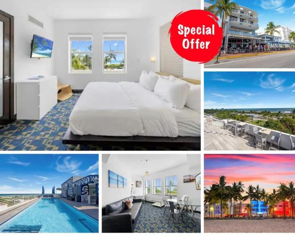Ocean Drive - Rooftop Pool - Sea View - Miami Beach