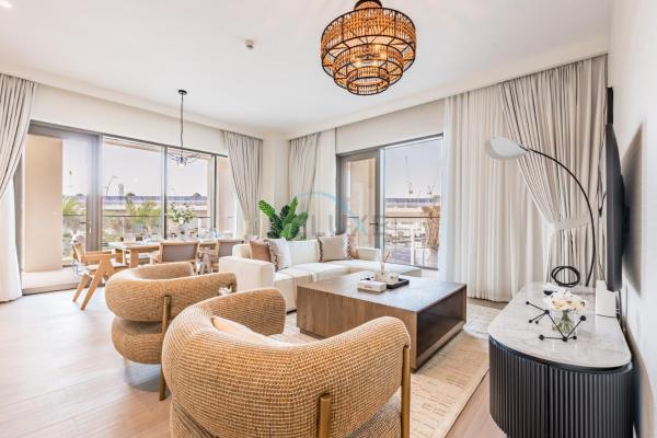 Lagoon And Beach Access, Near Festival City Mall, Mins From Downtown Dubai, Rosewater At Creek Beach Building 2, Creek Beach By Deluxe Holiday Homes - Sharjah