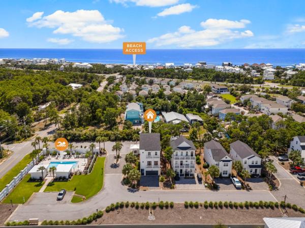 30a Pet Friendly Beach House - 33 Sunset By Panhandle Getaways - Rosemary Beach, FL