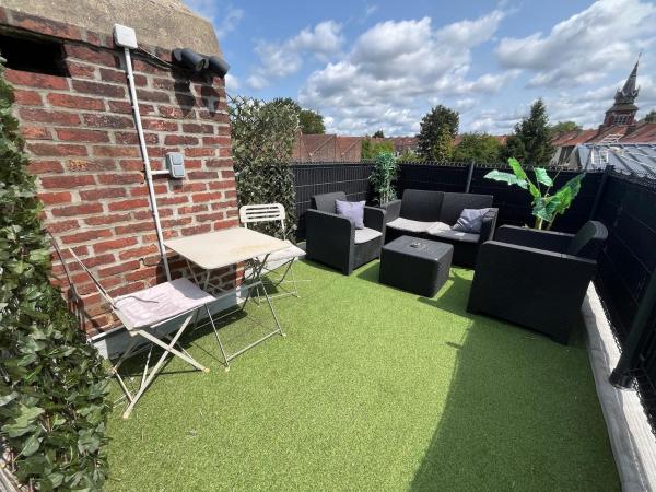 Appart Duplex - Roof Top Centre - All Confort - ibis Bethune Centre Gare