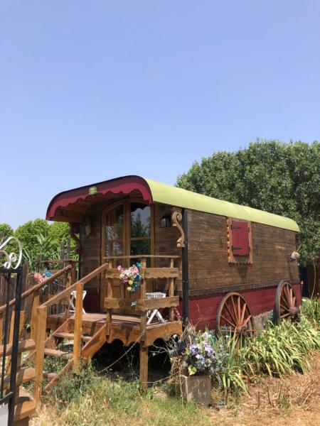 Roulotte Au Bord Du Canal Du Midi Argeliers - Aude