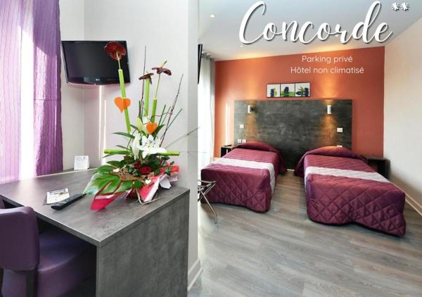 Hôtel Concorde - Rodez Centre Ville - Baraqueville