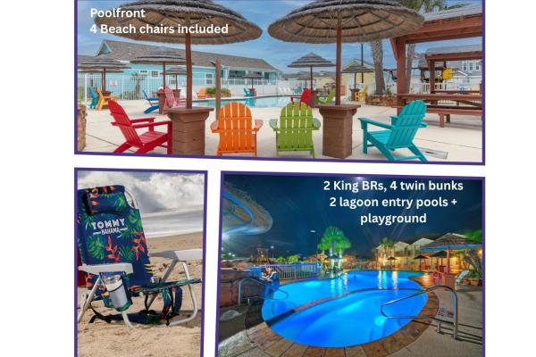 Pirates Bay #118 The Luv Shack Poolfront Townhome - Port Aransas, TX