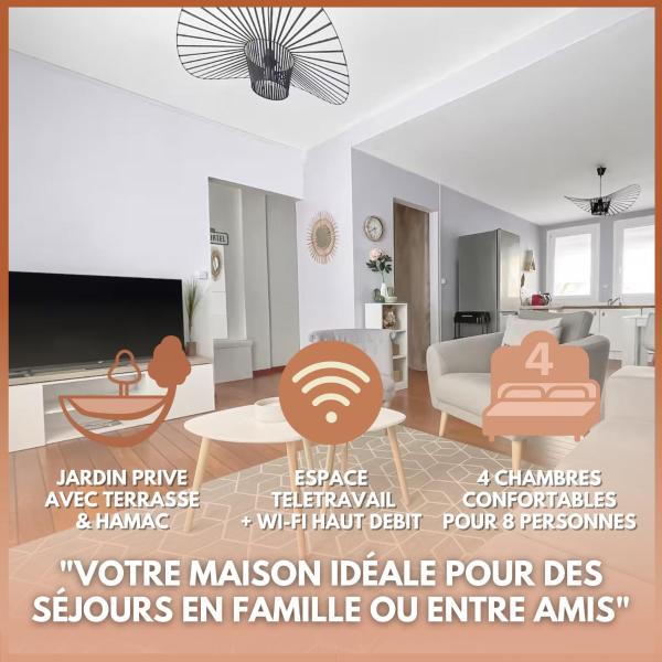 Grande Maison Familiale à Deux Pas De La Mer - Équihen-Plage