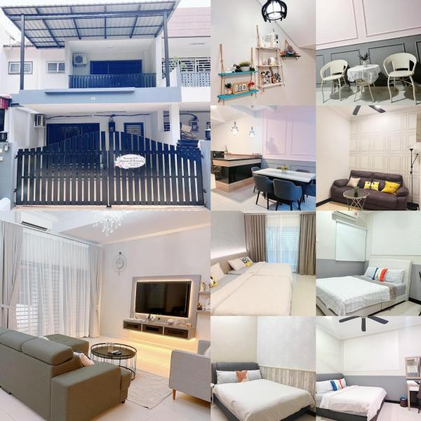 Sitiawan 2-storey 4room5bedswifi 10pax Near Jetty - Seri Manjung