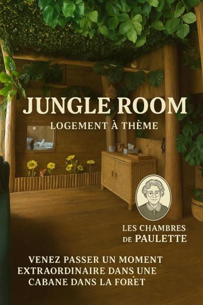 Les Chambres De Paulette à Theme La Jungle Room - Languedoc-Roussillon