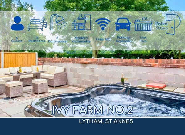 No 2 Polkastays Ivy Farm Rosewood Cottage - Lytham St Annes