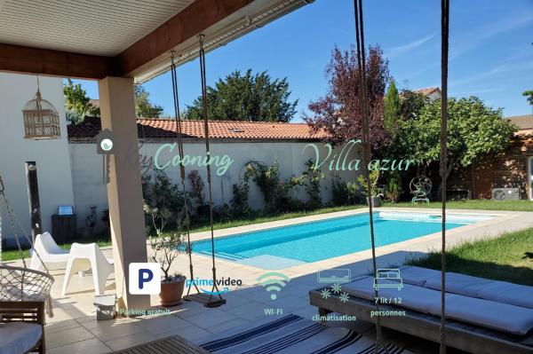 Villa Azur Piscine Et Parking - Saint-Alban, France