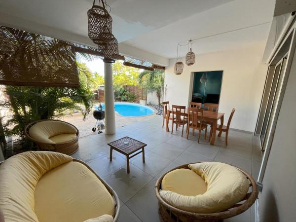 Villa Bourbon, 6 Personnes Avec Piscine Et Vue Mer - Saint-Gilles les Bains