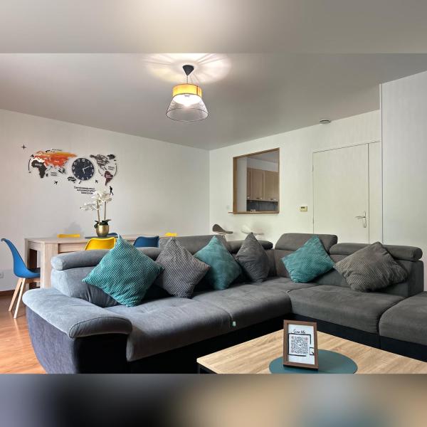Le Duplex Chessy - 15min From Disneyland - 2 Private Parkings - Garden - Kingsize & Queensize Bed - Supermarket Behind The House - Disneyland Paris