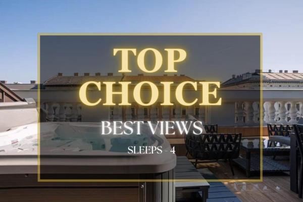 Exclusive 2-bedroom Penthouse With Jacuzzi - Budapest