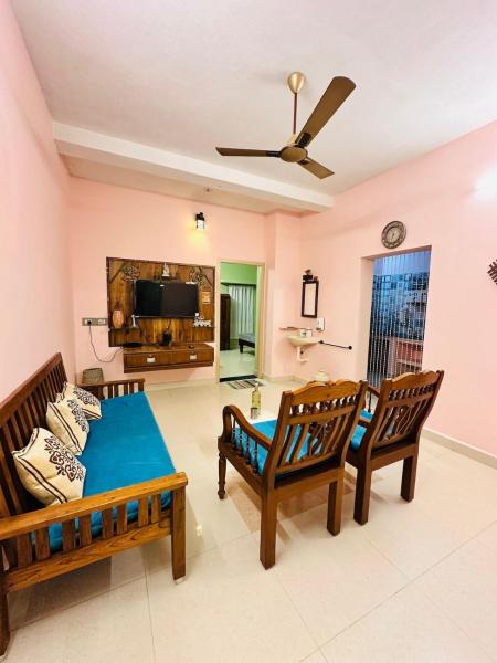 Studio Villa Rr -2bhk -Heritage White Town Boarder - Pondichéry