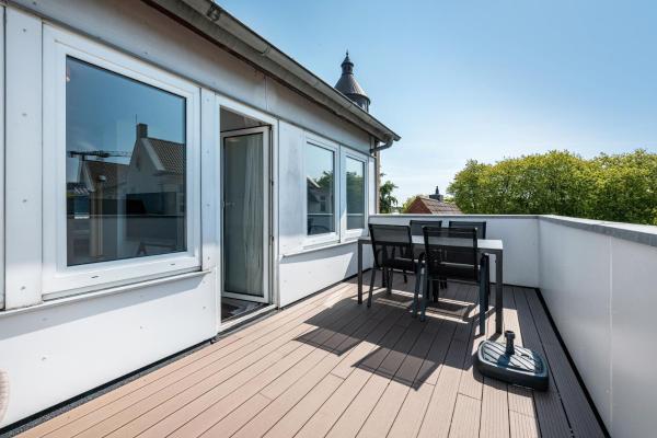Ferienwohnung Mit Dachterrasse - Heide