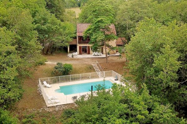 Domme Villa 6 Beds 8p Secluded Woodland With Pool - Périgord