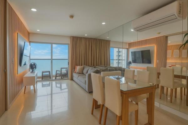 Oceanview Escape Pool, Jacuzzi & Gym In Bocagrande - Carthagène