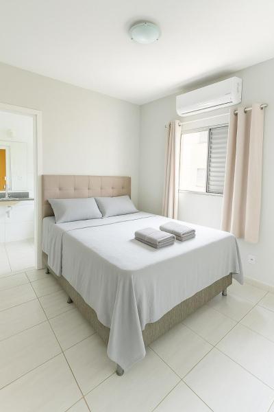 Apartamento C Ar Condicionado 5 Minutos Ufu, Parque Sabia E Shopping - Uberlândia