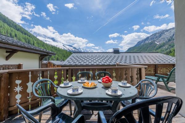 Terrasse Bec Rouge Montroc - Happy Rentals - Martigny