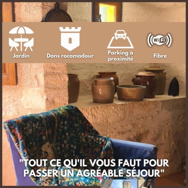 Gîte Rocamadour L'oustal De Beline Free Wifi - Rocamadour
