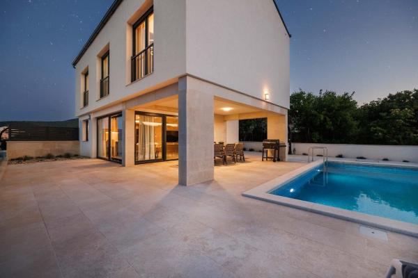 Holiday House With A Swimming Pool Vrbnik, Krk - 24526 - Vrbnik