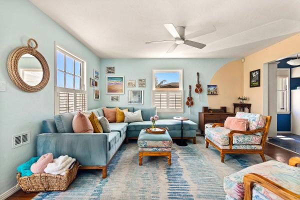 Boho Oasis With Pool Spa Firepit Bbq Ping Pong - La Jolla Cove Beach, CA