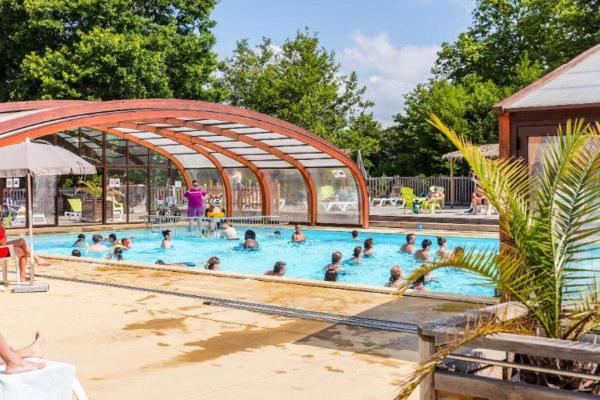 Mobil-home Confort - Camping 4 éToiles - Clim Et Plage - Vielle-Saint-Girons