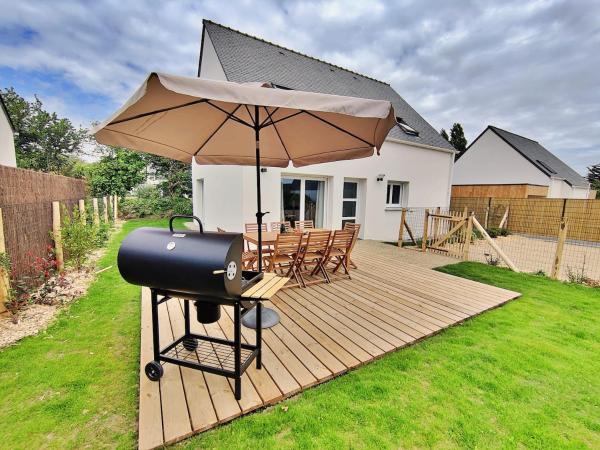 Maison Proche Plage Avec Spa Privé - Étel