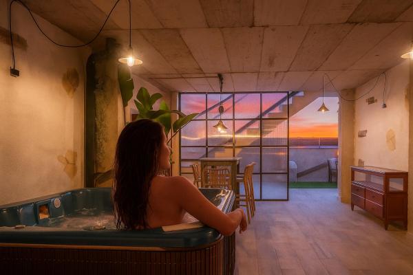 Escapada Refrescante Con Jacuzzi, Barbacoa Y Chimenea - Granada