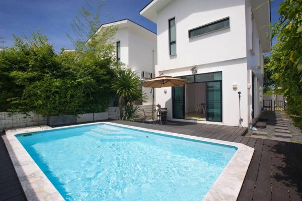 Private Pool 3br Villa Bb Town In Japanese Loft Aesthetic - 普吉府
